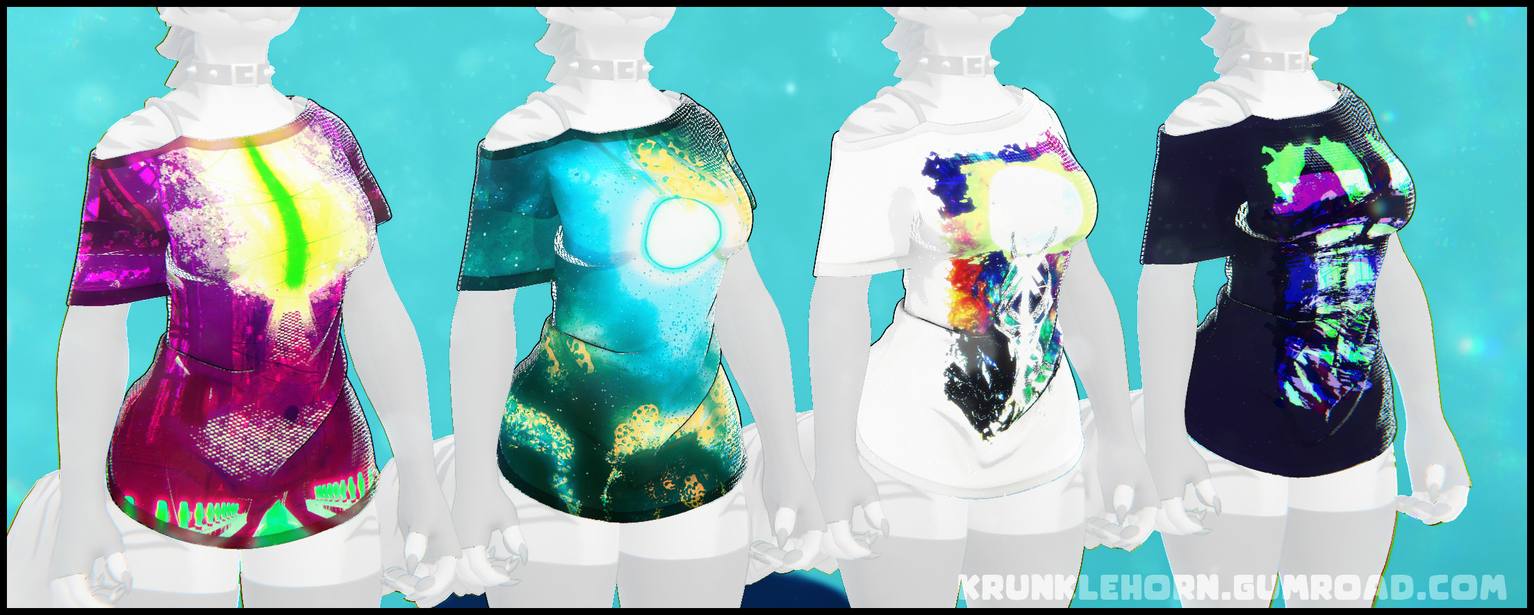 VRChat Slouchy Da'vali Shirt - Krunk - BOOTH