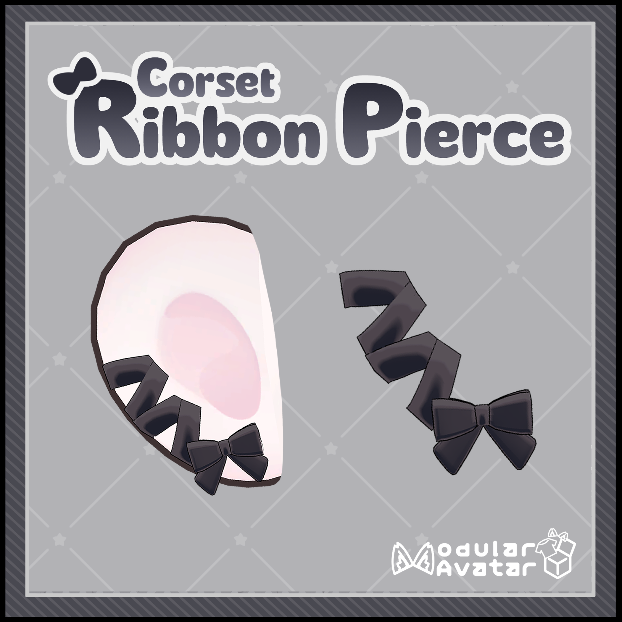 【Kipfel】Corset Ribbon Pierce【MA対応】 - Rimeo Shop - BOOTH
