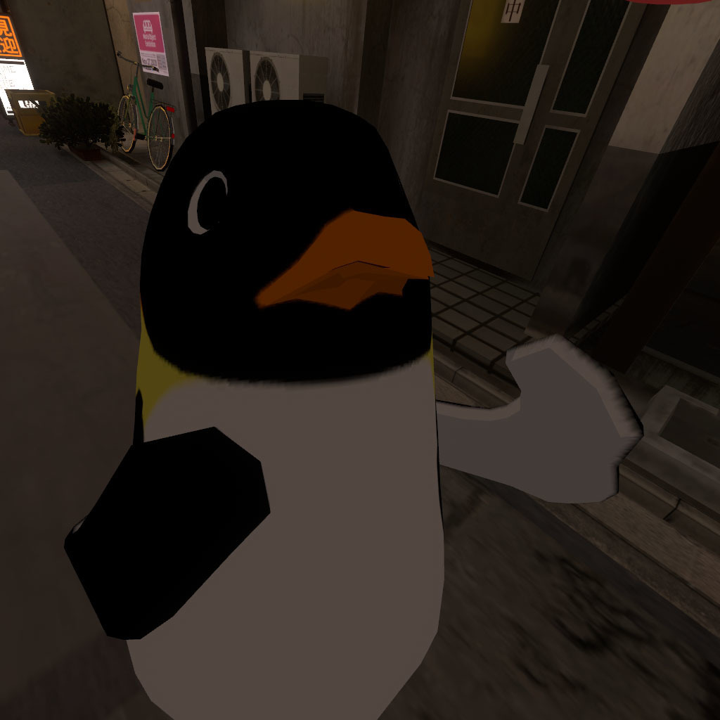 オリジナル3Dモデル『Leon ペンギンのレオン』 - Gowide Games - BOOTH