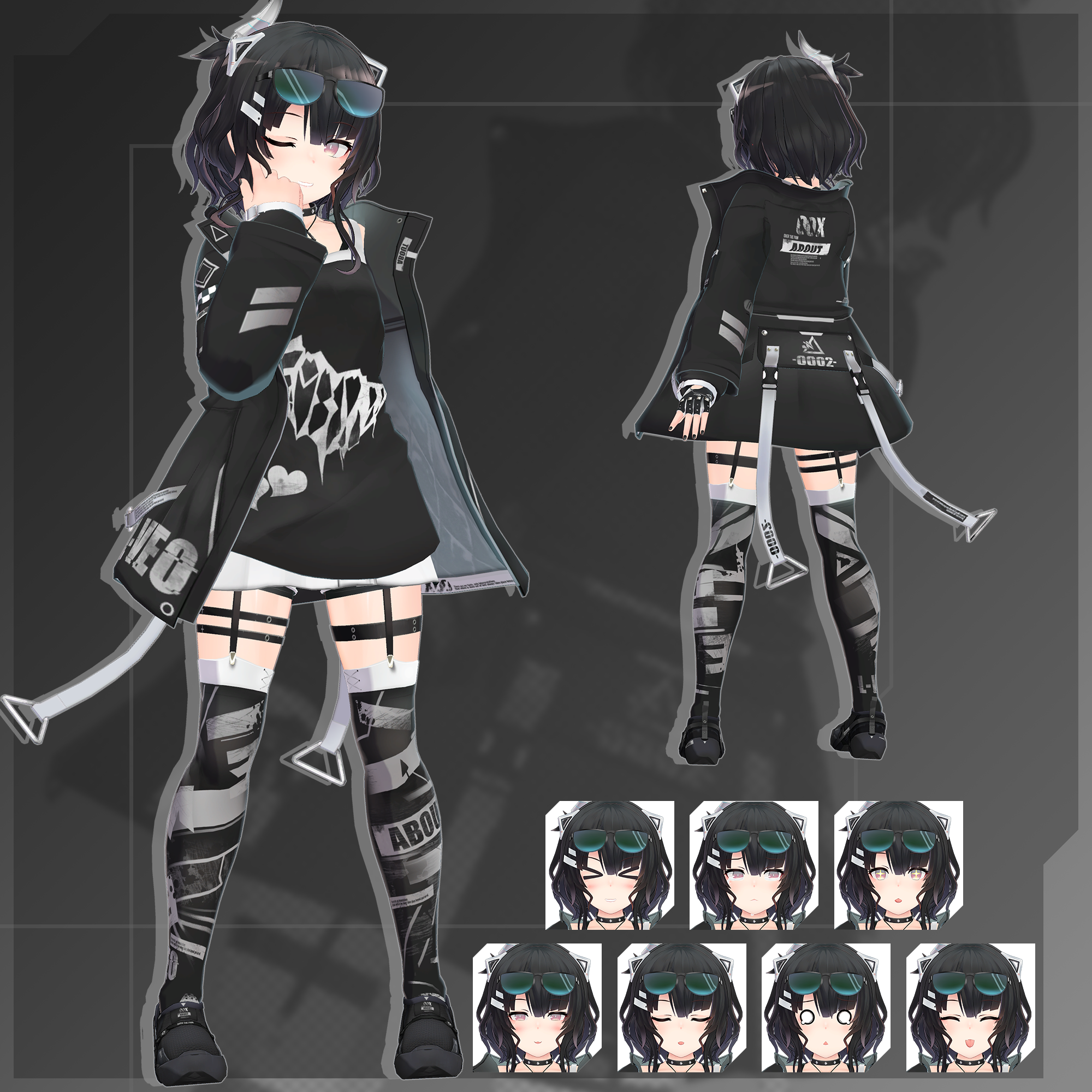 【3Dモデル】Leeme -リーメ- & Reeva -リーバ-【PhysBones対応】 - スタジオシャーロ - BOOTH