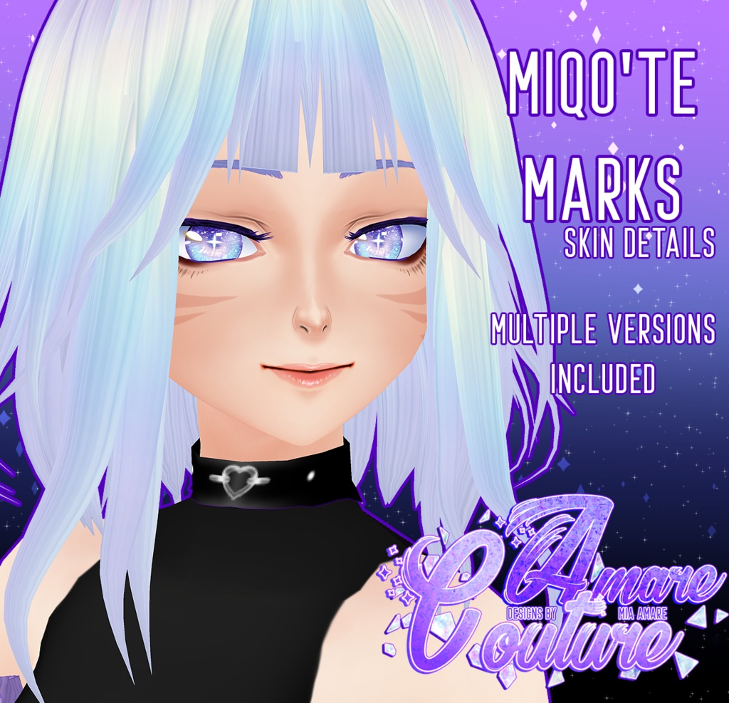 [AC] FFXIV MIQO'TE MARKS (FEM) - kartikakhaos - BOOTH