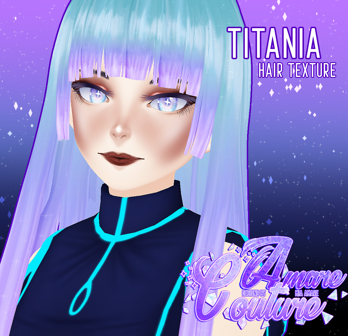 [AC] TITANIA HAIR TEXTURE - kartikakhaos - BOOTH