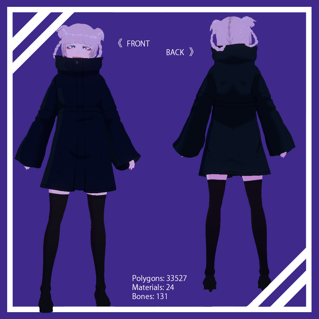 3Dモデル「レイナ」/ 3D Model "Nazuna Nanakusa" Ver.1.0 - Ignis Design - BOOTH