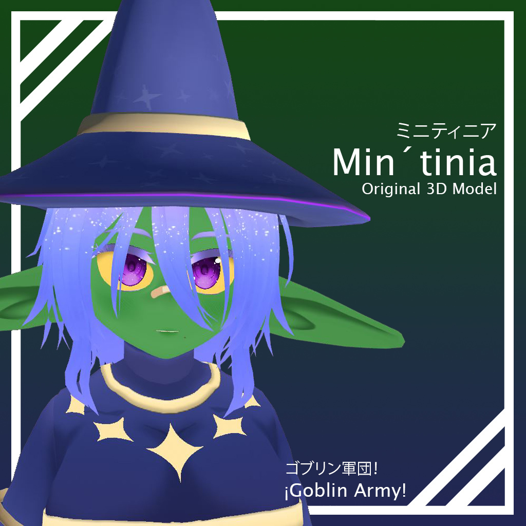 3Dモデル「ミニティニア」/ 3D Model "Min´tinia" V1.0 - Ignis Design - BOOTH