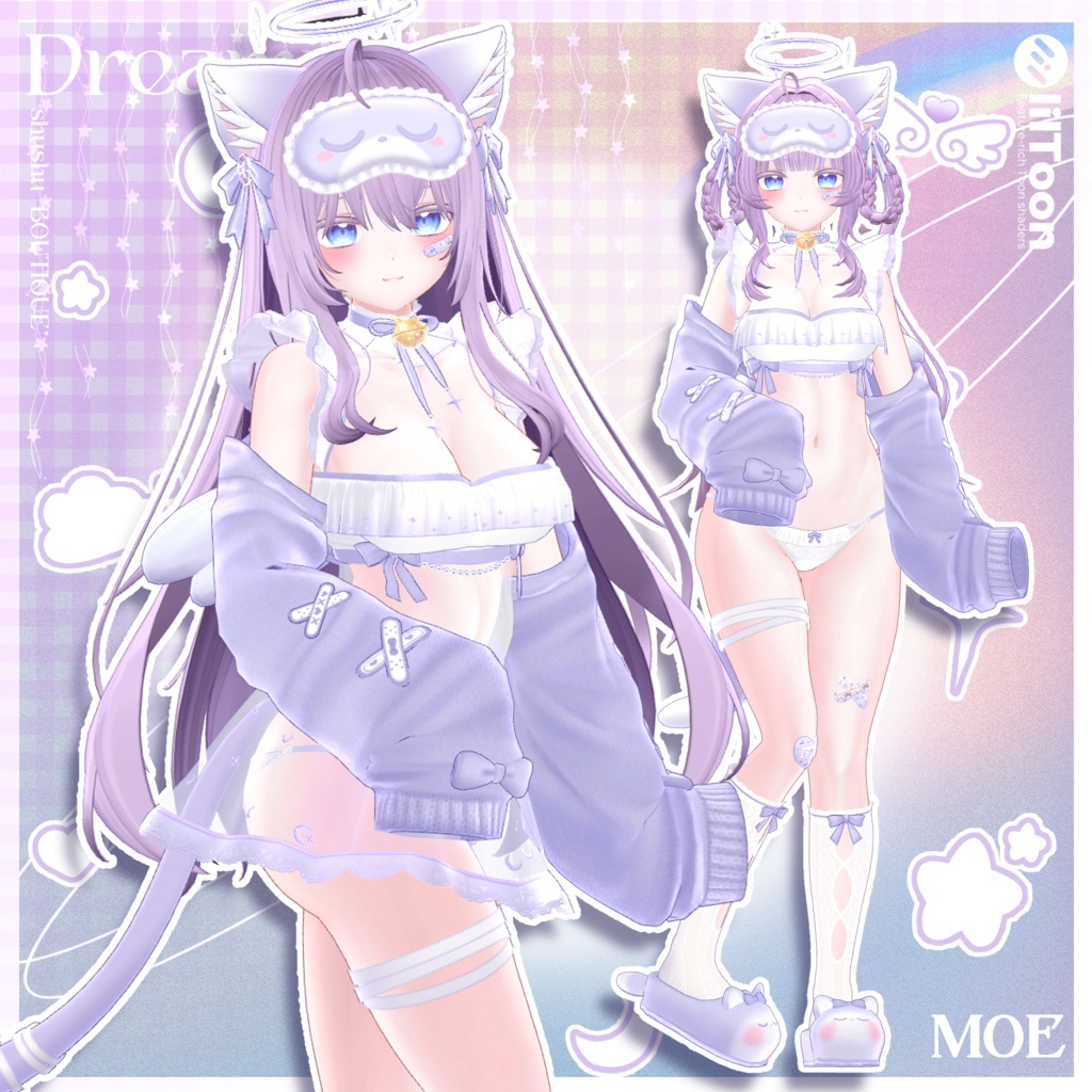 [9アバター対応] Dreaming (VRC 3Dアイテム) - shushu *BOUTIQUE* - BOOTH