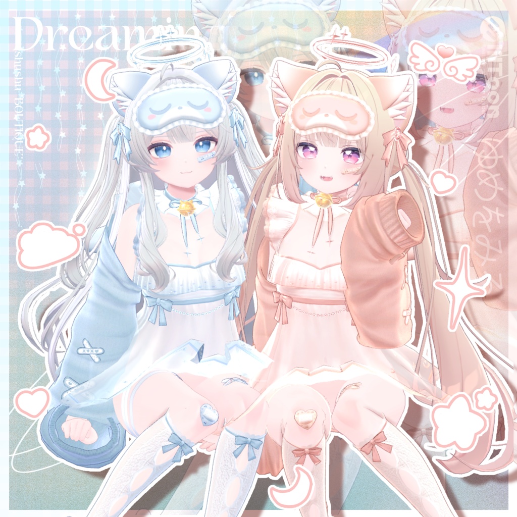 [9アバター対応] Dreaming (VRC 3Dアイテム) - shushu *BOUTIQUE* - BOOTH