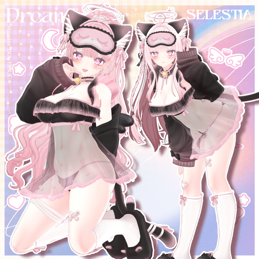 [9アバター対応] Dreaming (VRC 3Dアイテム) - shushu *BOUTIQUE* - BOOTH