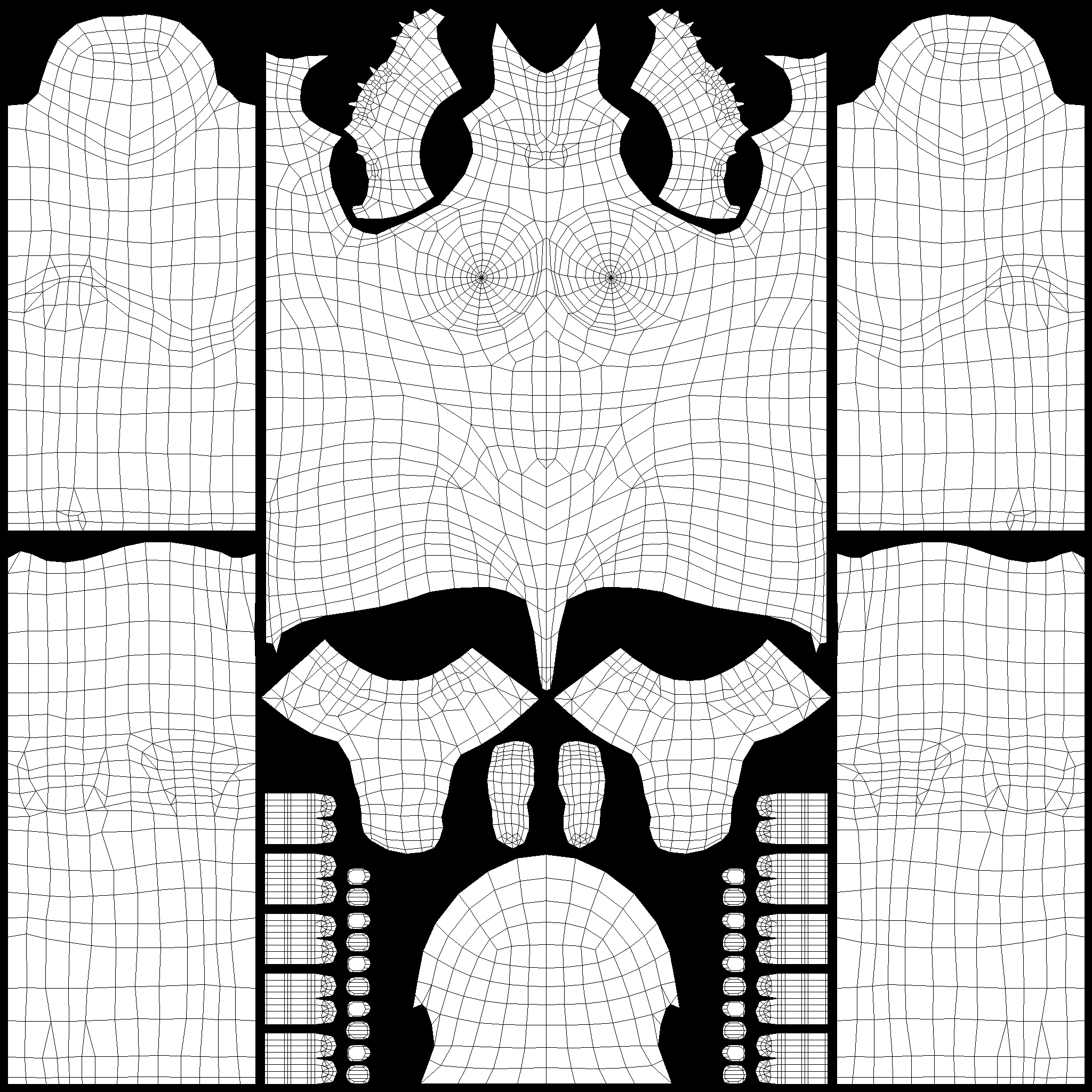 Vroid Grid Pack - ArgamaWitch - BOOTH