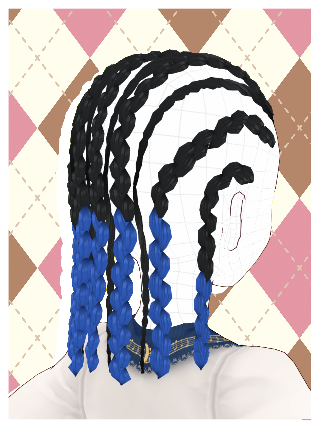 Vroid Dreadlocks/Cornrows Hair Presets - ArgamaWitch - BOOTH