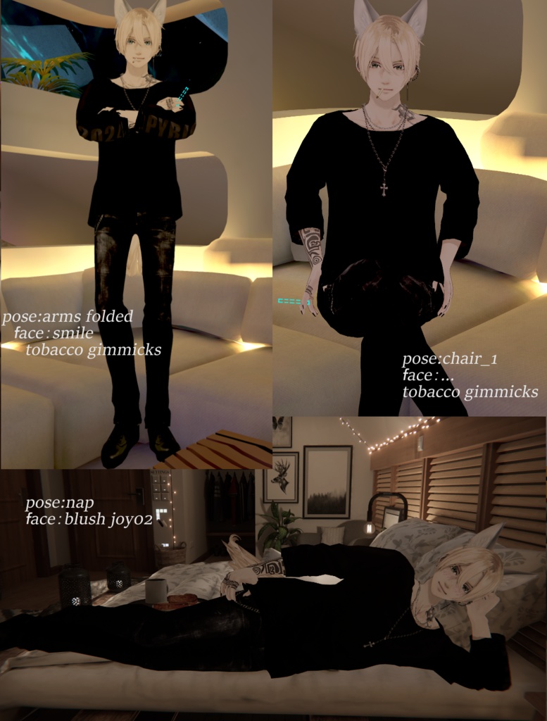 【FBX/VRM/XAvatar】ヒカルくん アバター ＆ ヘアープリセット - 萬屋 - BOOTH