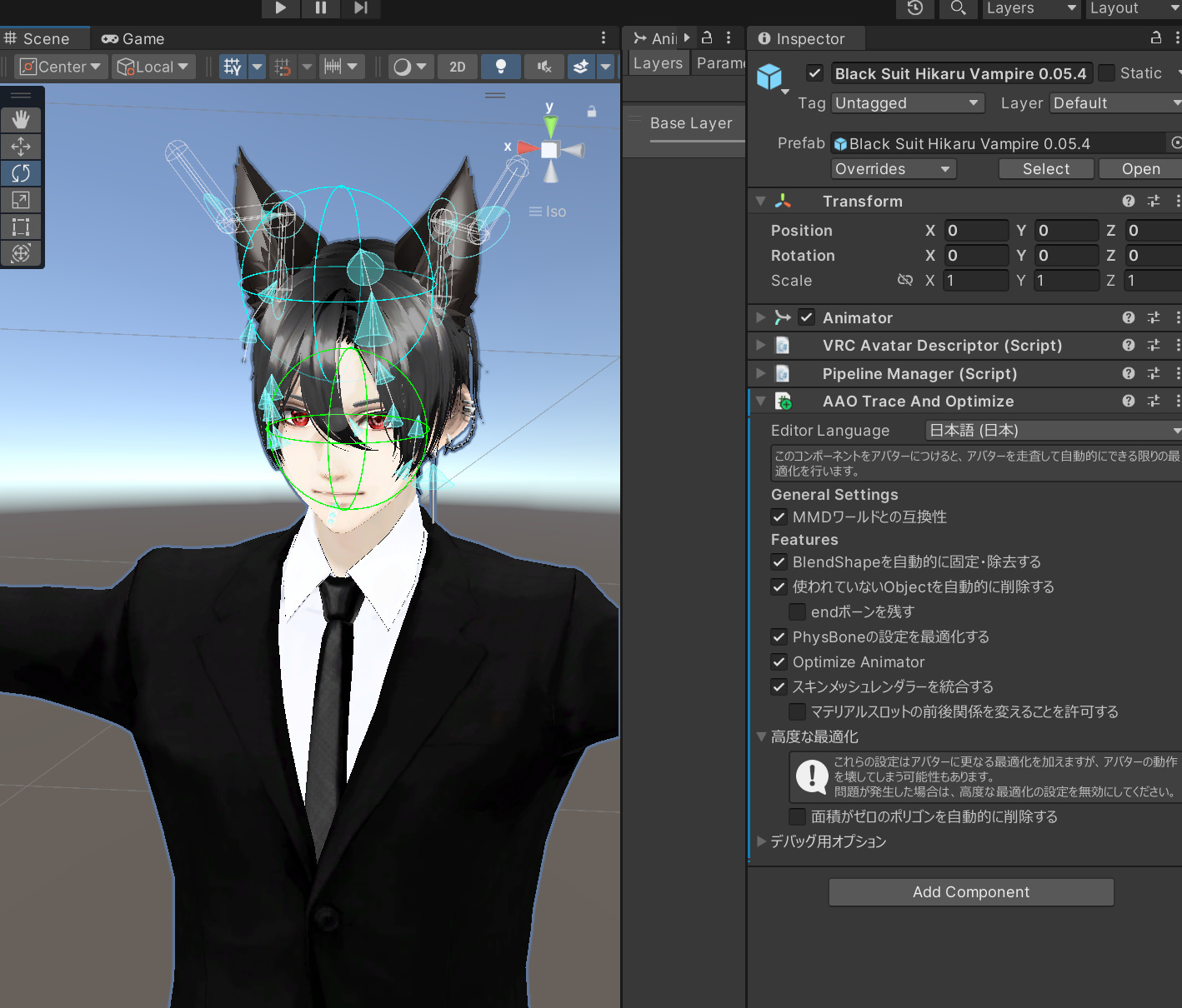 ヒカル光HIKARU 前下がりボブ VRoidヘアープリセット VRM/FBXアバター - 萬屋 - BOOTH