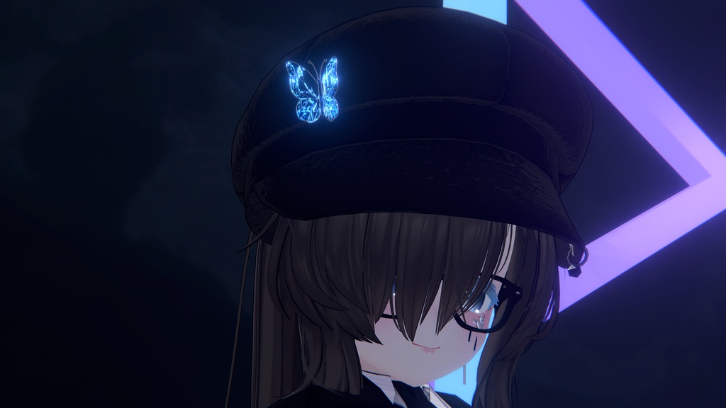 [VRChat] Glass Butterfly - いんすたんす - BOOTH