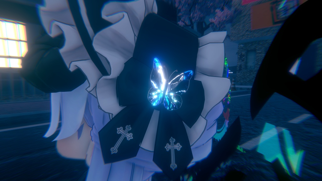 [VRChat] Glass Butterfly - いんすたんす - BOOTH
