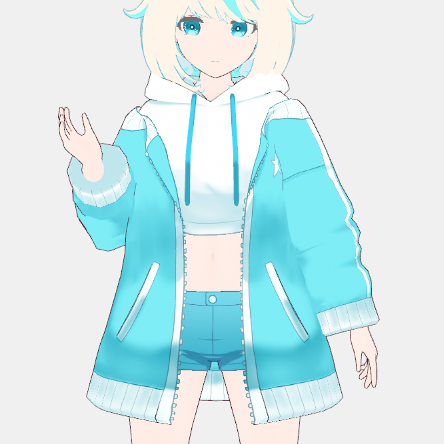 【VRoid】star jacket - LECHE - BOOTH