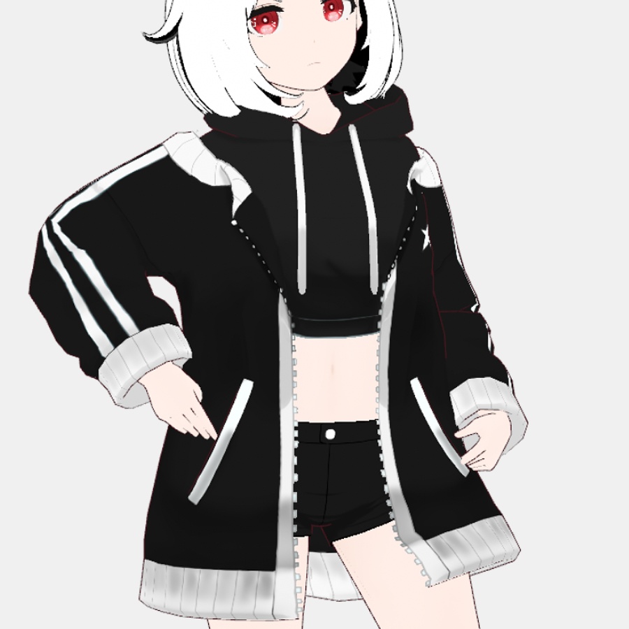 【VRoid】star jacket - LECHE - BOOTH
