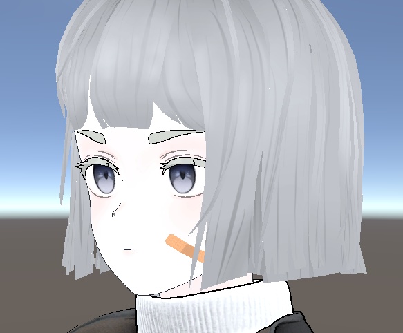 VRChat用]はがせる絆創膏 detachable bandage - 5sori - BOOTH