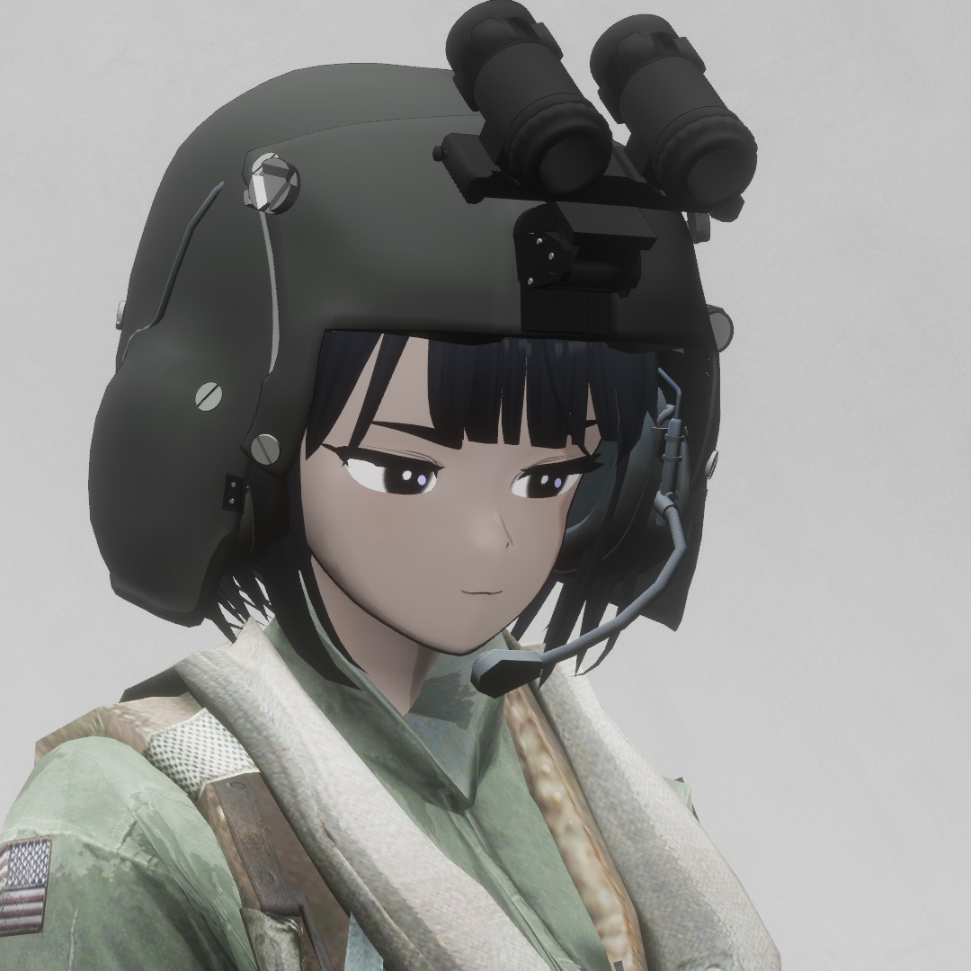 HGU-56風 ヘリクルーヘルメット Helo crew helmet - 5sori - BOOTH