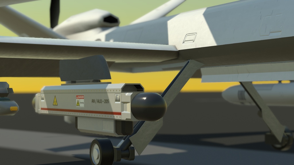 VRChat用] XQ-9B Sea Defender (UCAV) - 5sori - BOOTH