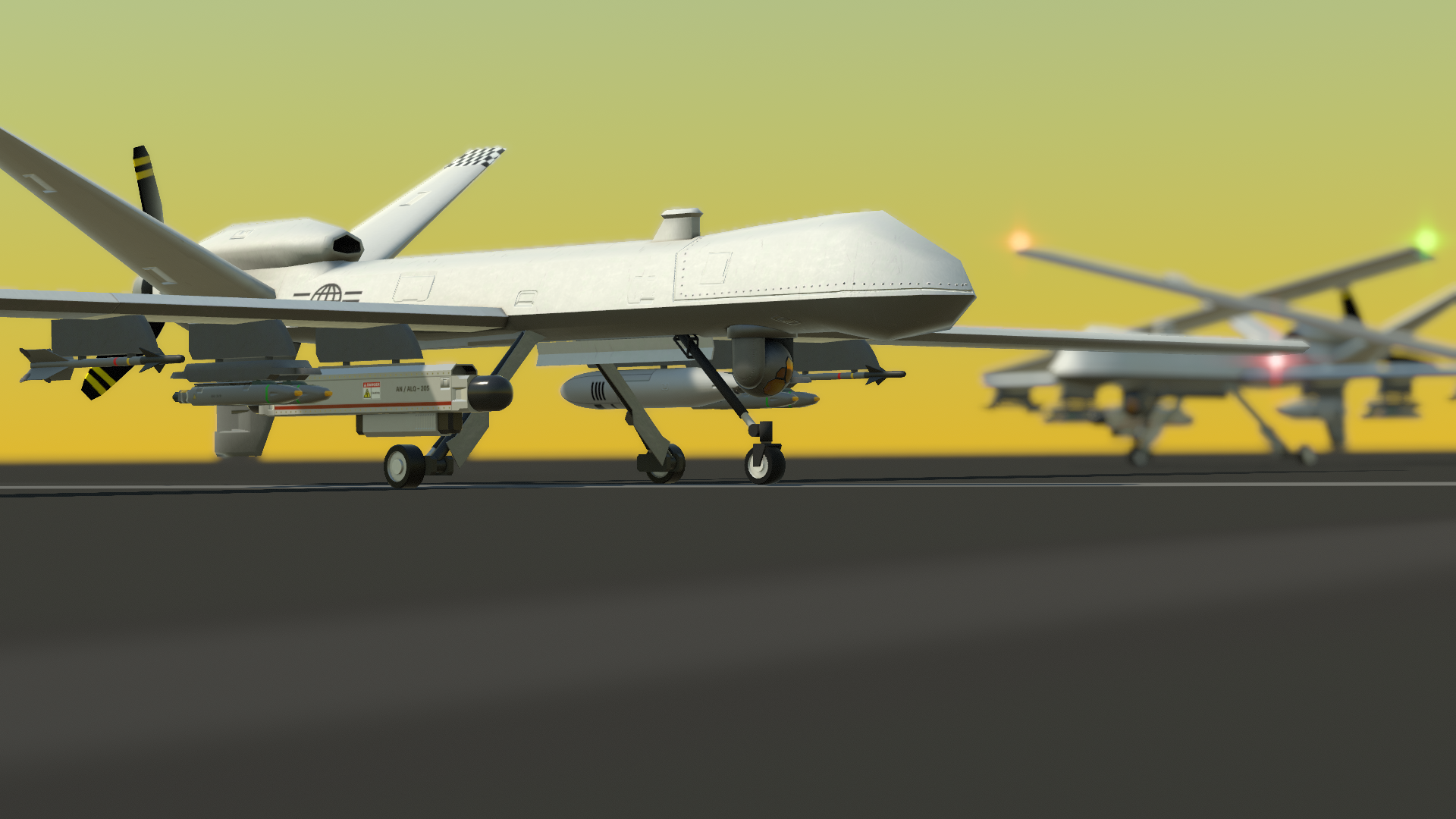 VRChat用] XQ-9B Sea Defender (UCAV) - 5sori - BOOTH