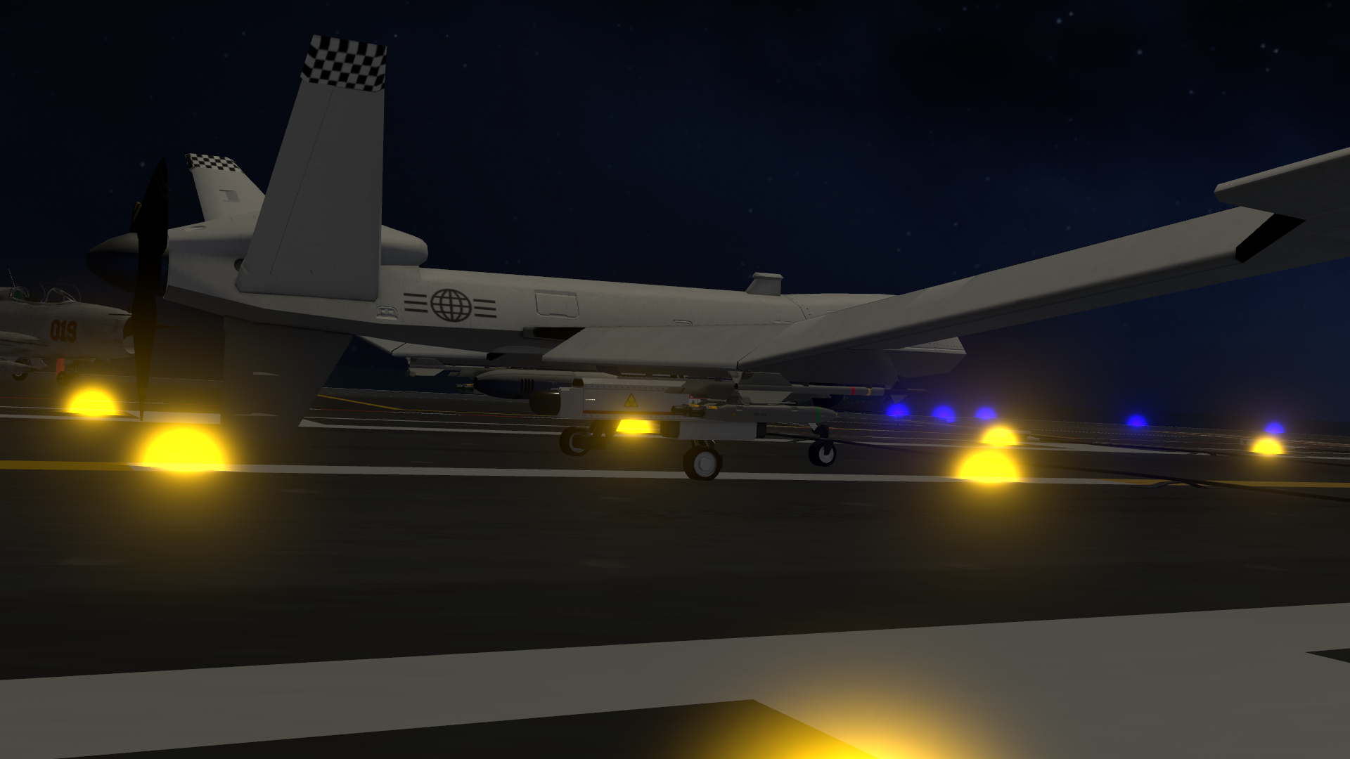 VRChat用] XQ-9B Sea Defender (UCAV) - 5sori - BOOTH