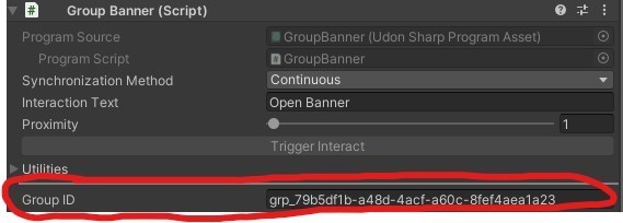 VRChat]グループ·バナー - 5sori - BOOTH
