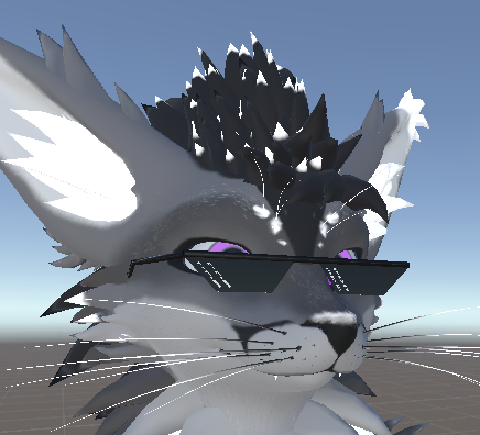 PDB Black Thunders / Thug Life Glasses Remastered for VRChat - pdb - BOOTH