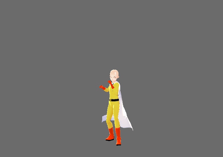 Saitama, One Punch Man Avatar - Dark Otaku Emotes - BOOTH