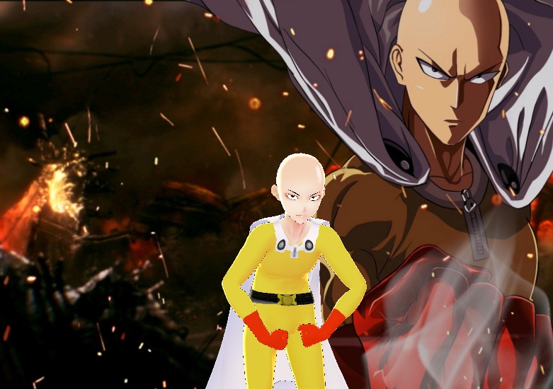 Saitama, One Punch Man Avatar - Dark Otaku Emotes - BOOTH