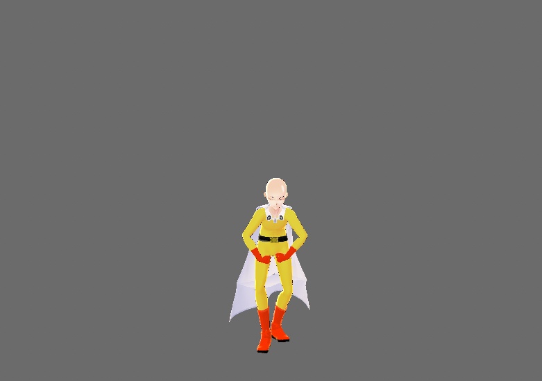 Saitama, One Punch Man Avatar - Dark Otaku Emotes - BOOTH