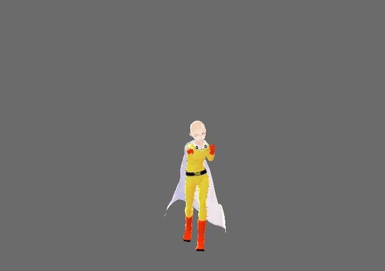 Saitama, One Punch Man Avatar - Dark Otaku Emotes - BOOTH