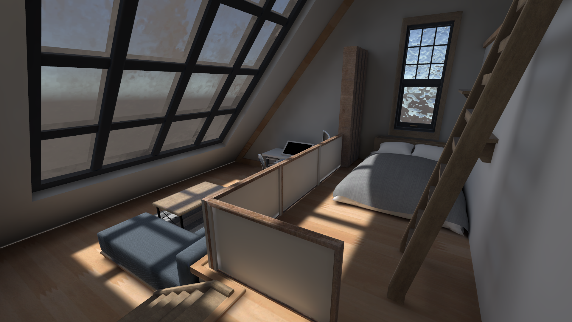 【VRC向けワールド】「Room Tiny Attic」 - monoTone - BOOTH