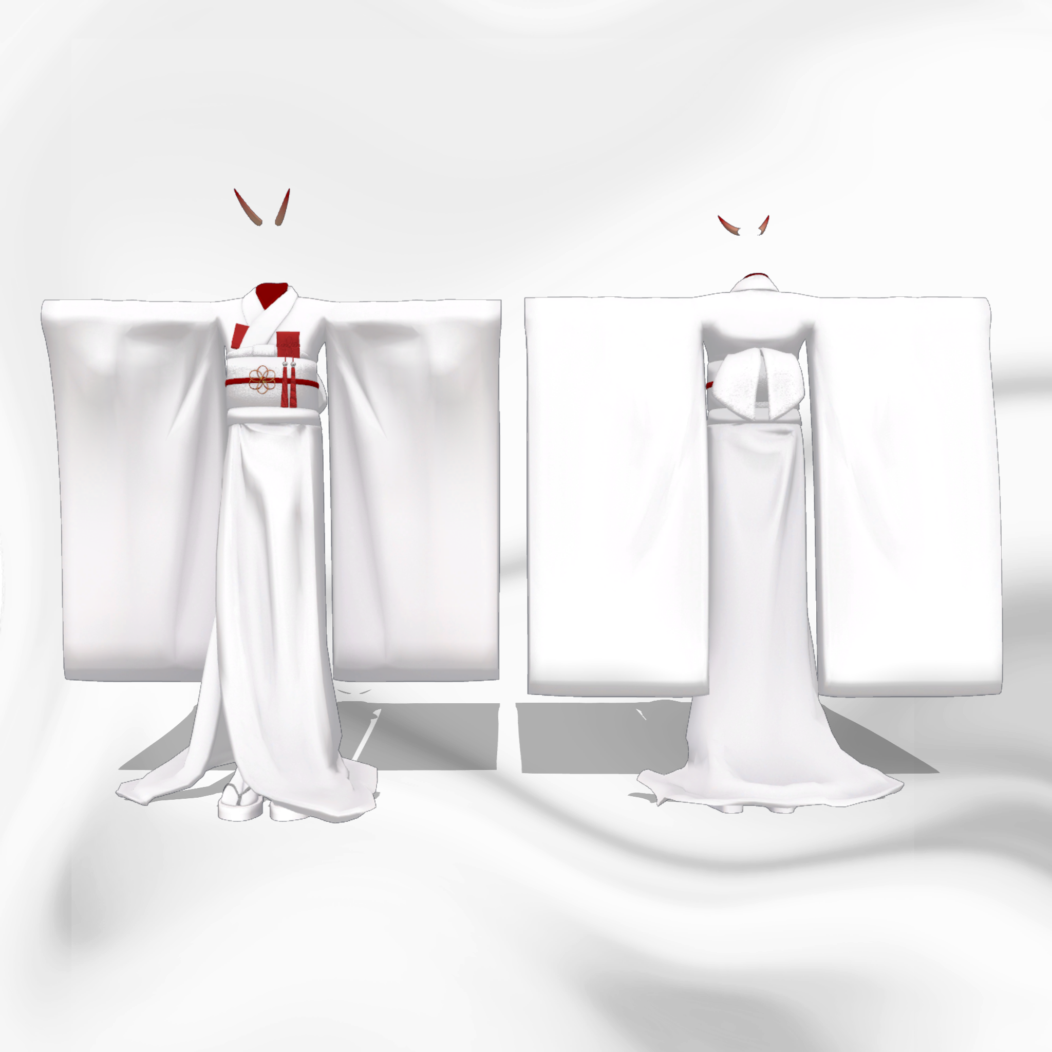 【森羅/Lapwing/龍のヨルちゃん/水瀬対応】白無垢 - monoTone - BOOTH