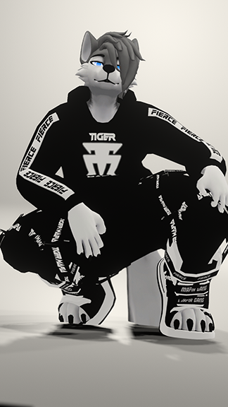 [ TIGER MAFIA ] Crimson The Wolf (VRCHAT) - T I G E R M A F I A - BOOTH