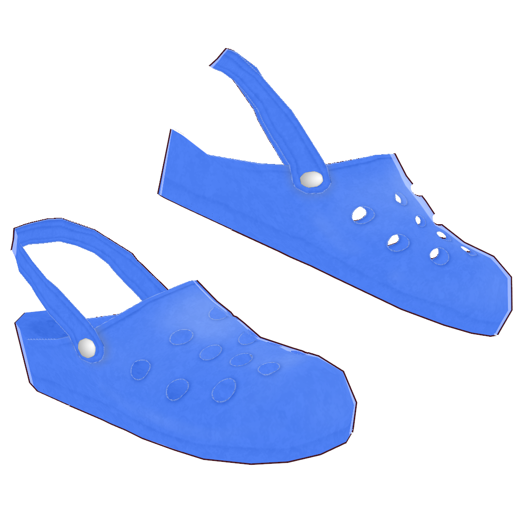 カラフルなサンダル【VRoid用衣装】 - くろの倉庫 - BOOTH