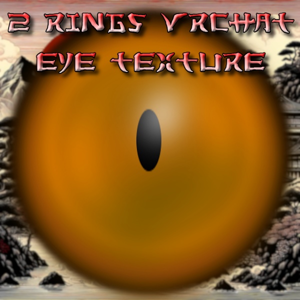 2 Rings VRChat Eye Texture - supdaelyn - BOOTH
