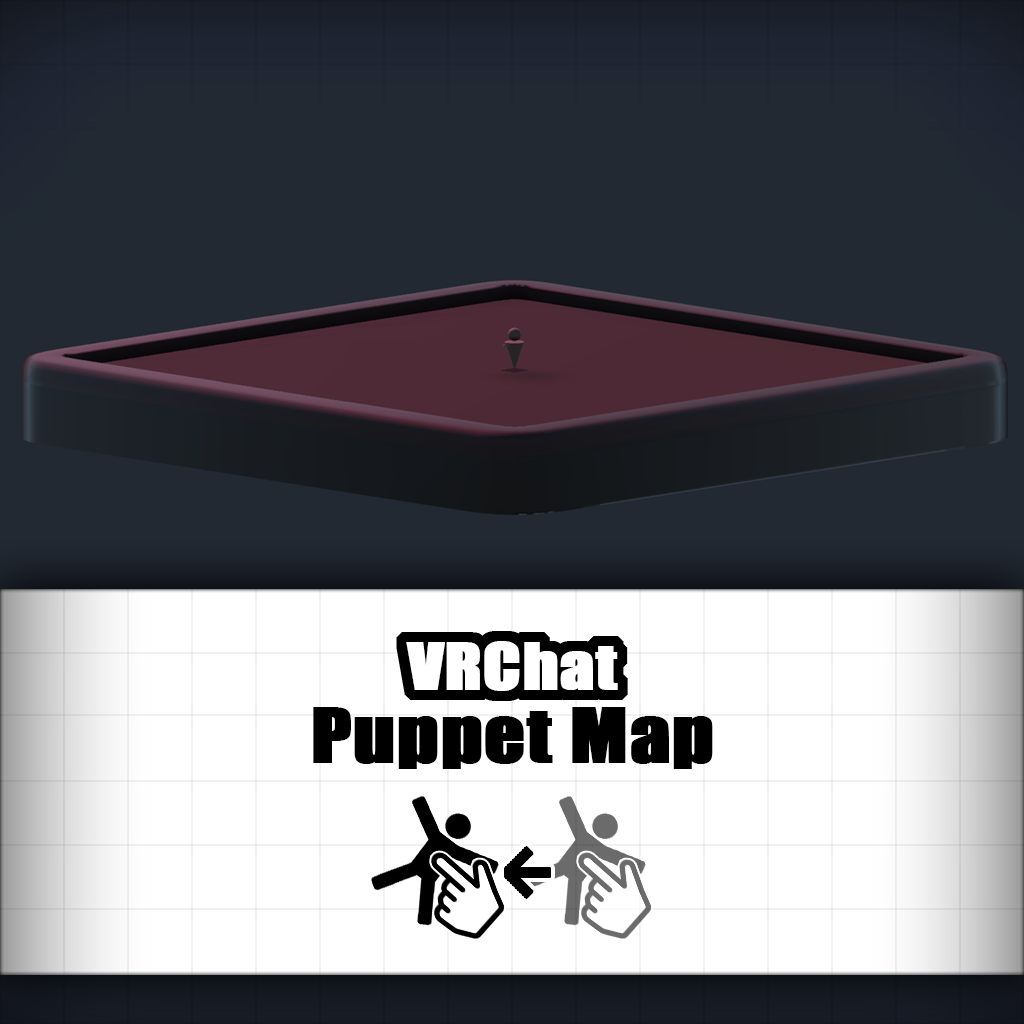 【VRChat】 Puppet Map - 3D minimap - Blonix Prefabs - BOOTH