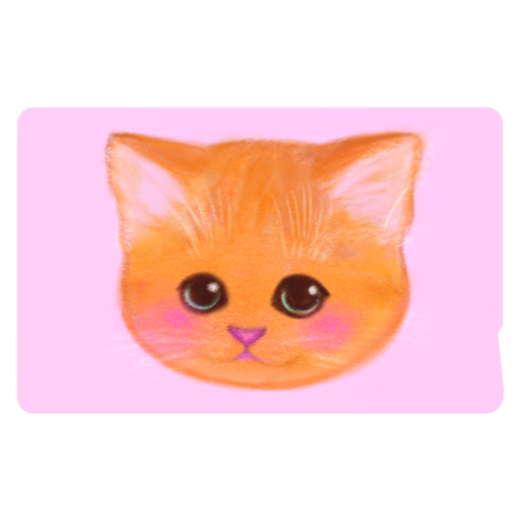 目力強めクリームパンネコicステッカー Peacecat Booth