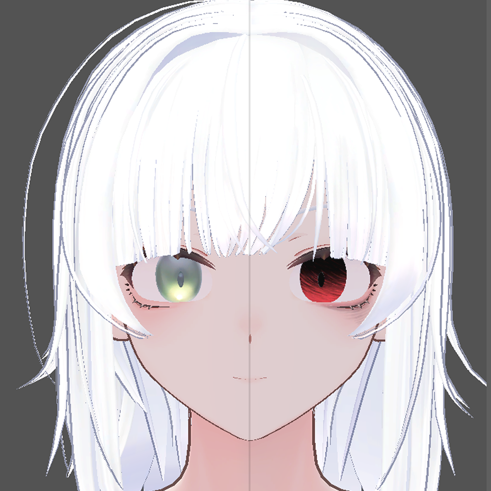 【4アバター対応】がさがさ病みメイク＆アイテクスチャ Eyes＆Makeup Texture【VRC】 - だーくみーとの店 - BOOTH