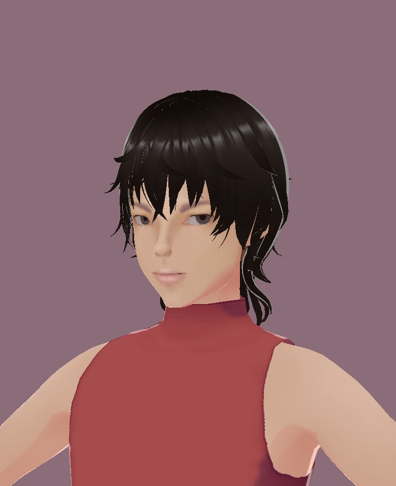 【VRoid】VTuber向けリアル男性顔肌テクスチャ Realistic male/man face skin texture for ...