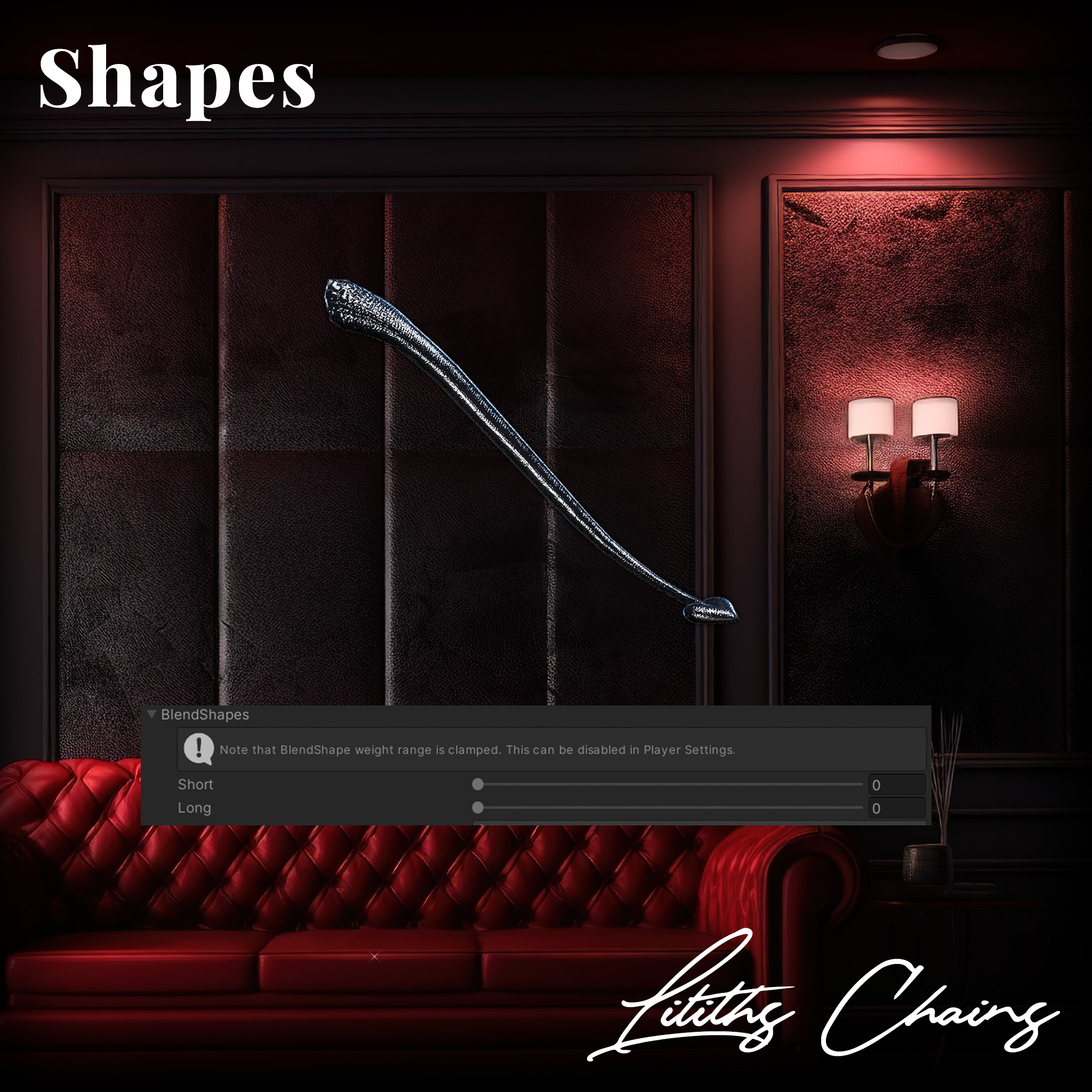 Animation 【♥Lilith Chains♥】【11avatars】 - TiramisU - BOOTH