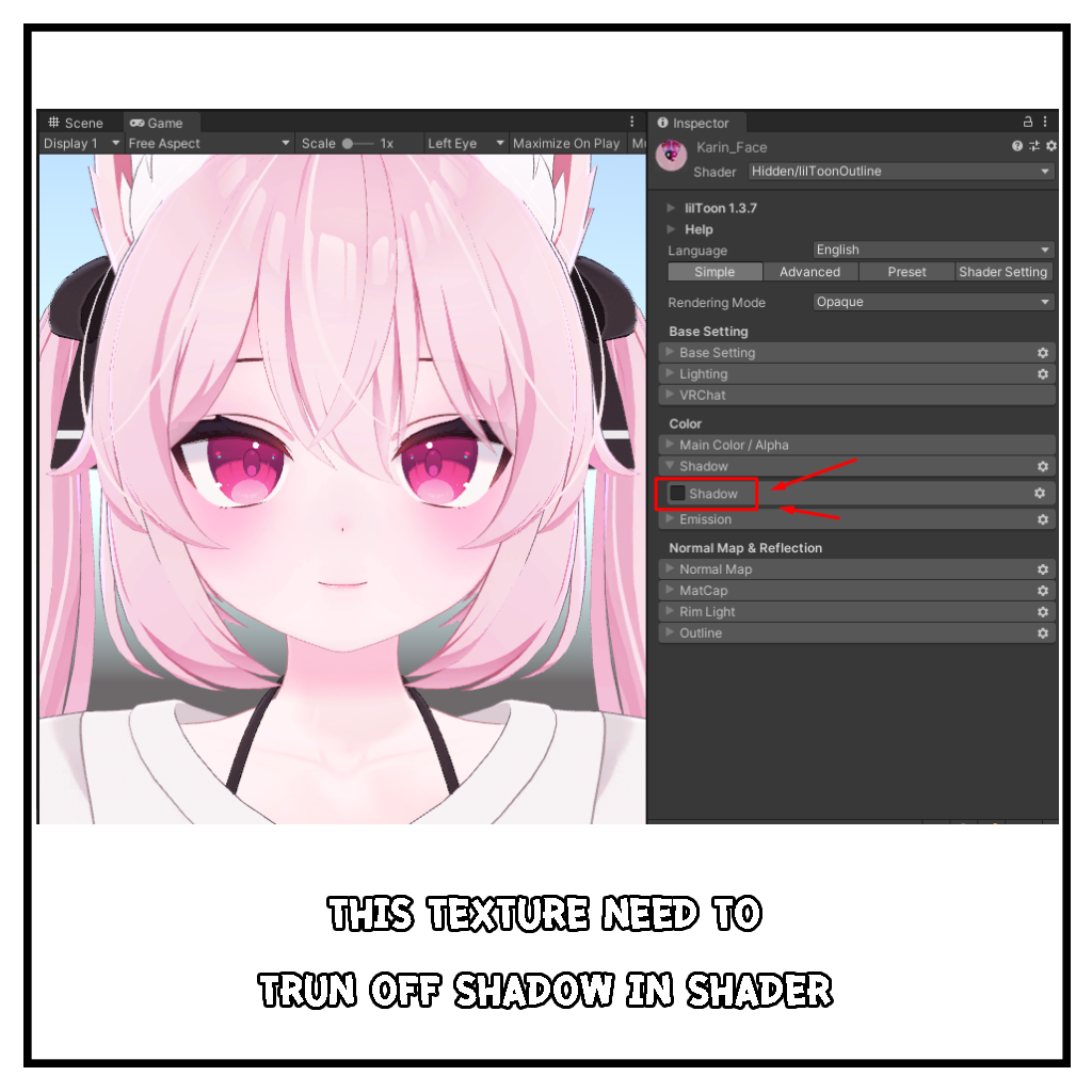 「カリン向け」肌テクスチャ、メークアップ、ヘア、瞳 - BeYourCat - BOOTH