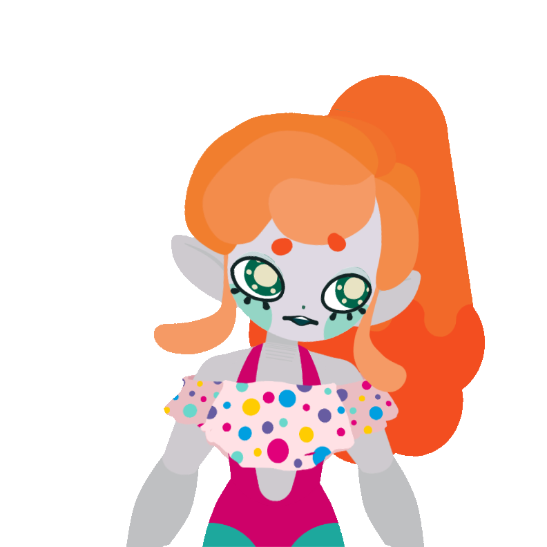 Sporty Zombie Cleo Vtuber Model - Memory Collector - BOOTH