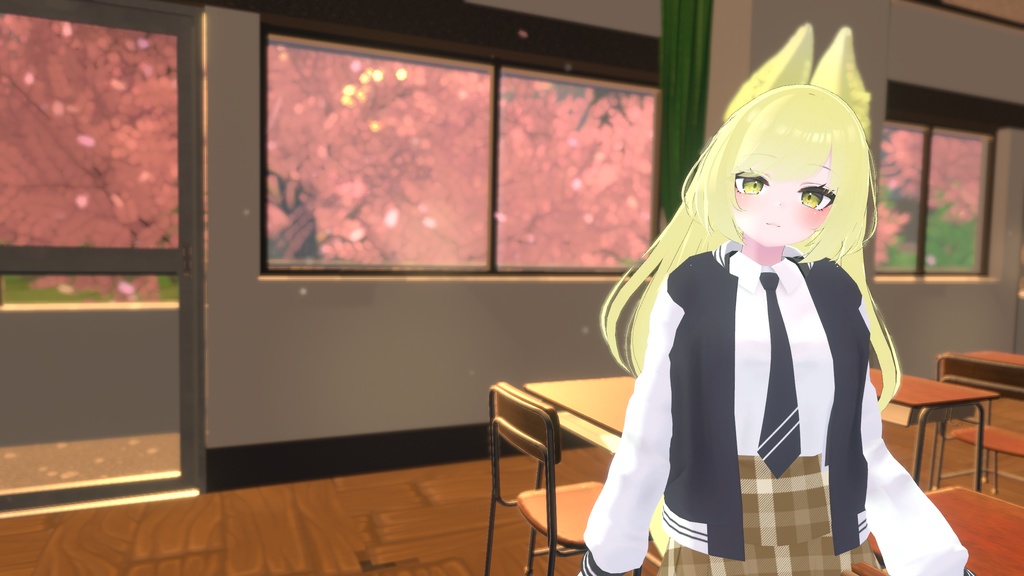 【VRChat】 Leefa・Lunalitt専用 「School uniform」 - メリキィ工房 - BOOTH