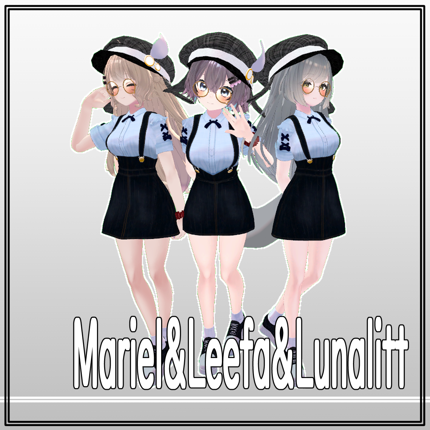 【VRChat】 12アバター対応 「サマーフェザー」 - メリキィ工房 - BOOTH