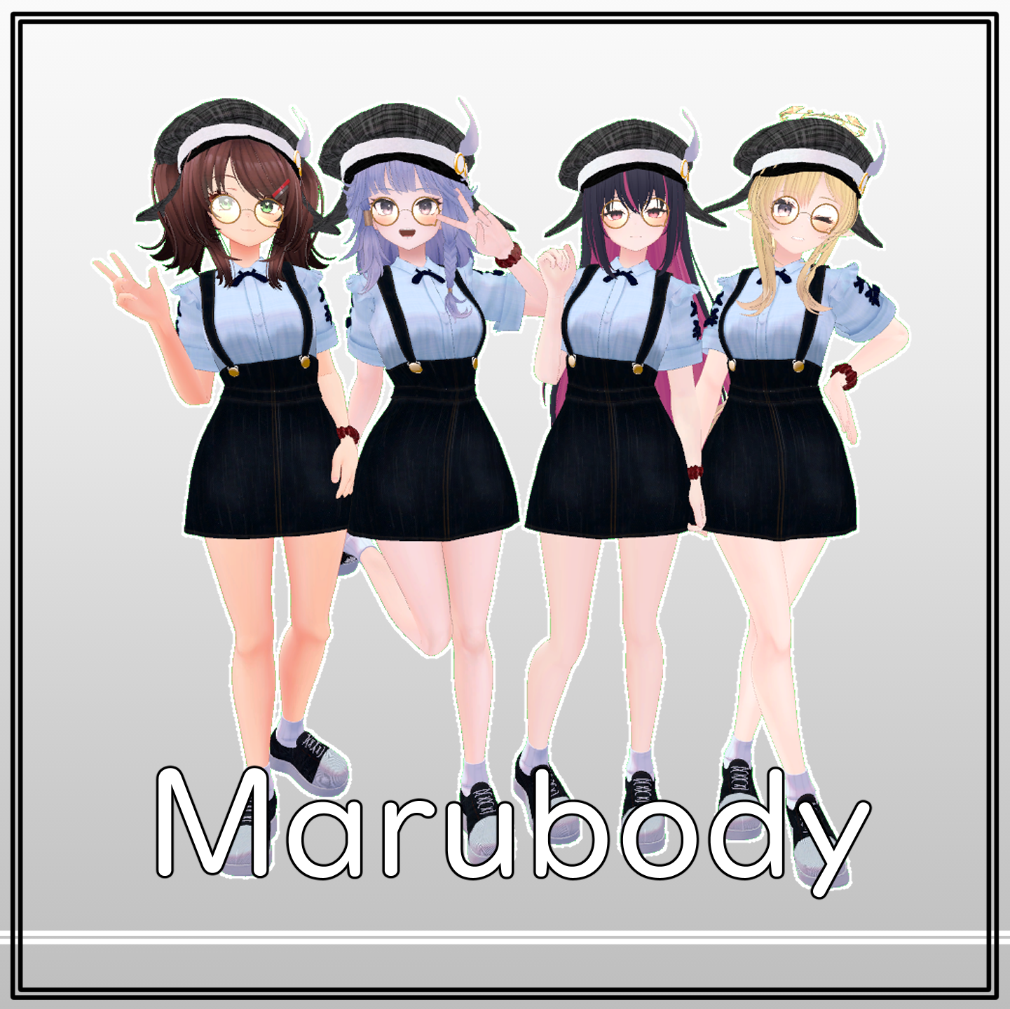 【VRChat】 12アバター対応 「サマーフェザー」 - メリキィ工房 - BOOTH