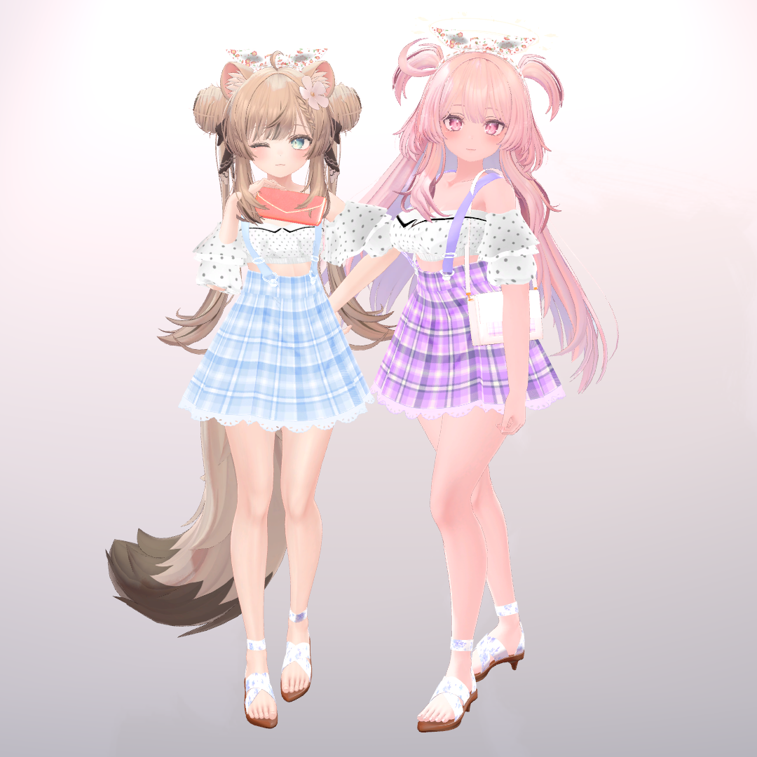 【VRChat】 7アバター対応 「Shine lady」 - メリキィ工房 - BOOTH