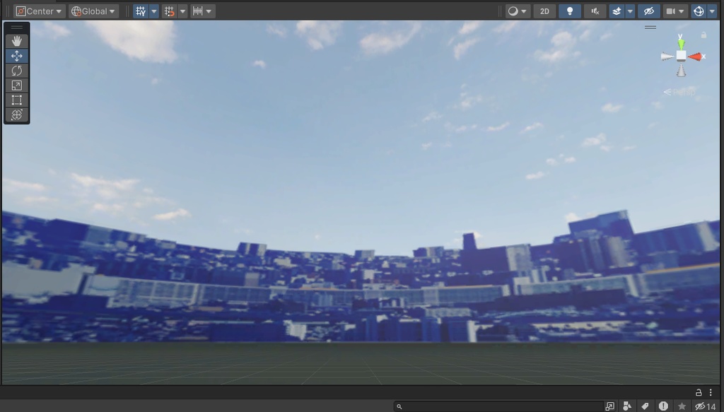 【3D環境・ワールド】都会の遠景と空 Skybox Unityパッケージ - ワンコイン3D - BOOTH
