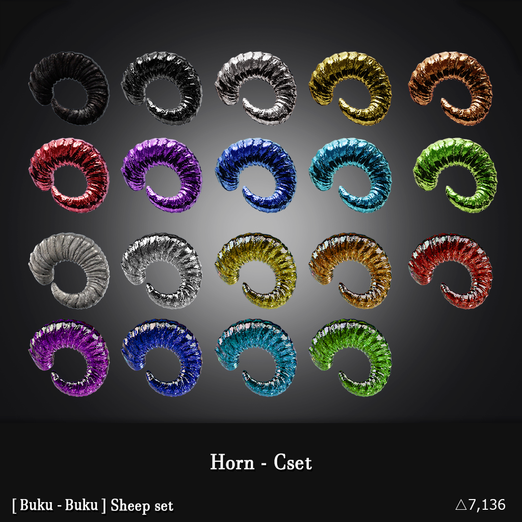 3Dモデル『Sheep set』VRChat想定 - [Buku-Buku] - BOOTH