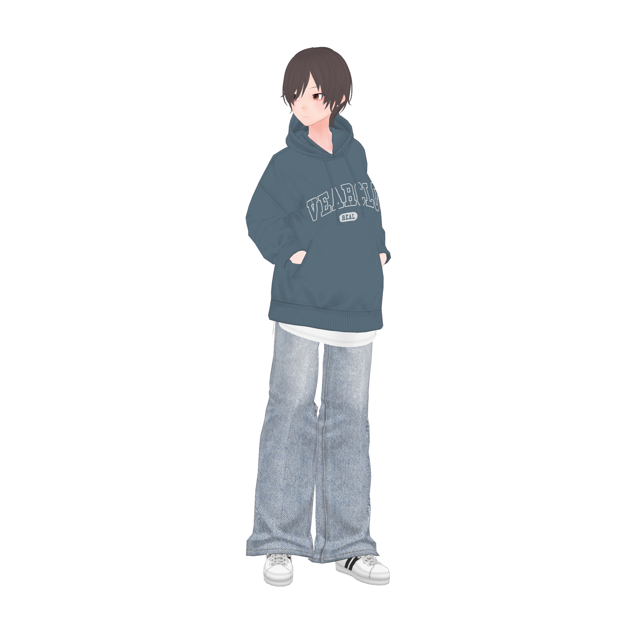 [VRoid] DENIM PANTS / デニムパンツ - vear clo. - BOOTH