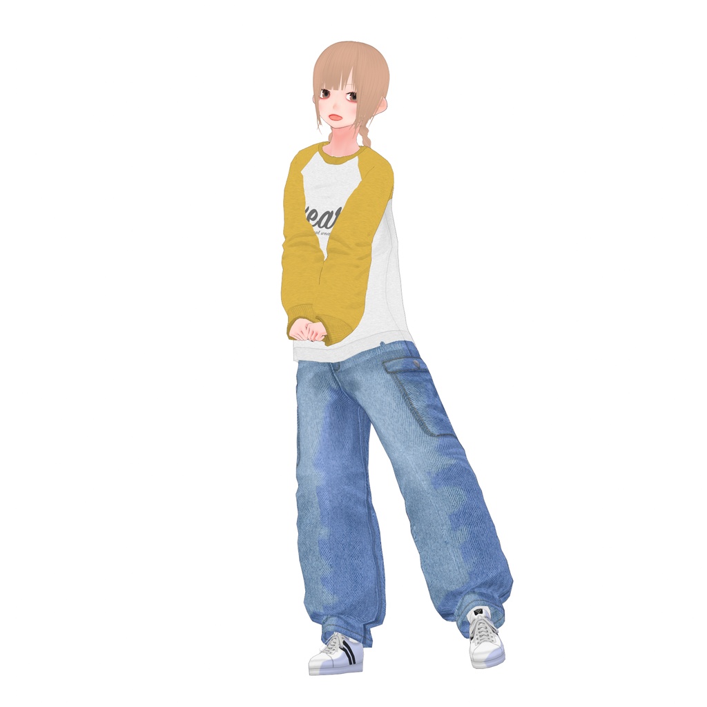 [VRoid] DENIM CARGO PANTS / デニムカーゴパンツ - vear clo. - BOOTH